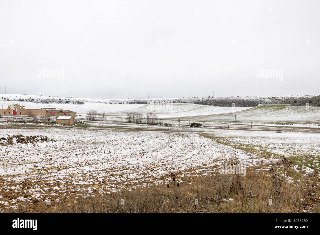 Rainy and cold weather over Spain at the end of winter Stock Photo - Alamy