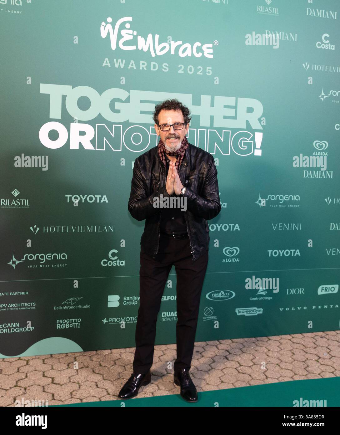 Milano, Italia. 28th Mar, 2025. Germano Lanzoni. Wembrace Awards 2025 ...