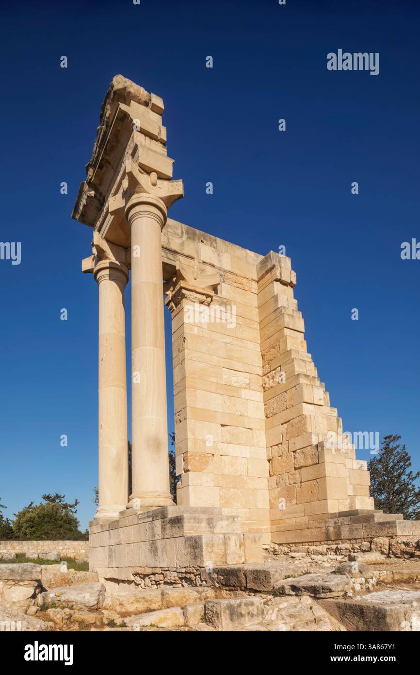 Cyprus, Episkopi, Kourion, Sanctuary of Apollo Hylates, Temple of ...