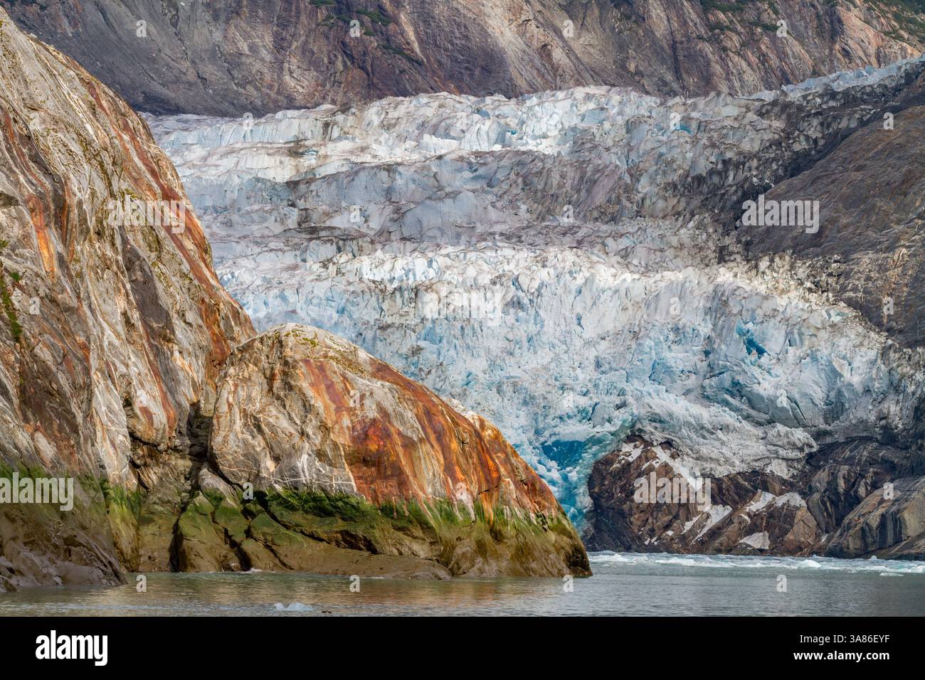 Scenic view from Tracy Arm-Fords Terror Wilderness area in Southeast ...
