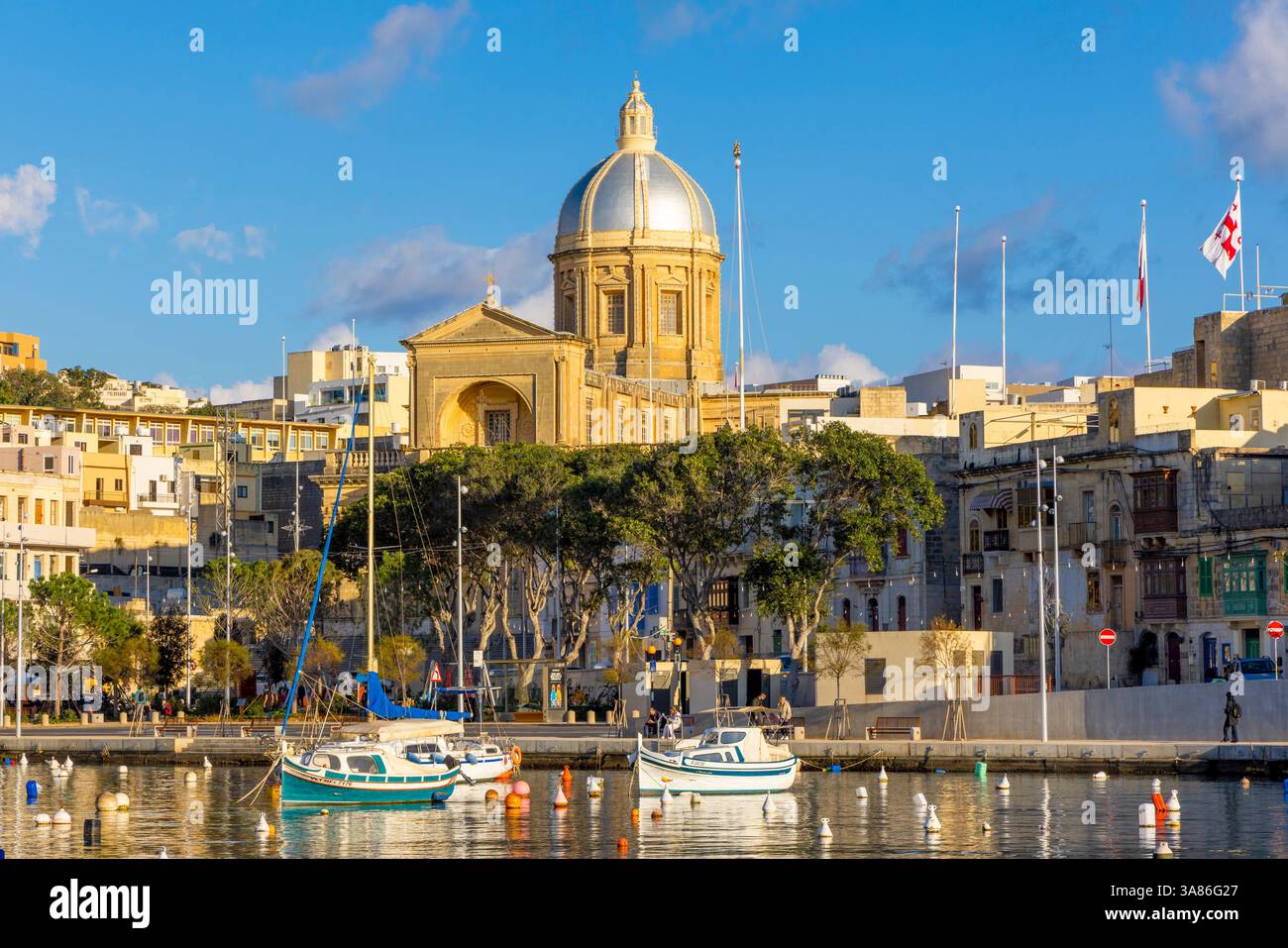 The Harbour at Kalkara, Malta Stock Photo - Alamy