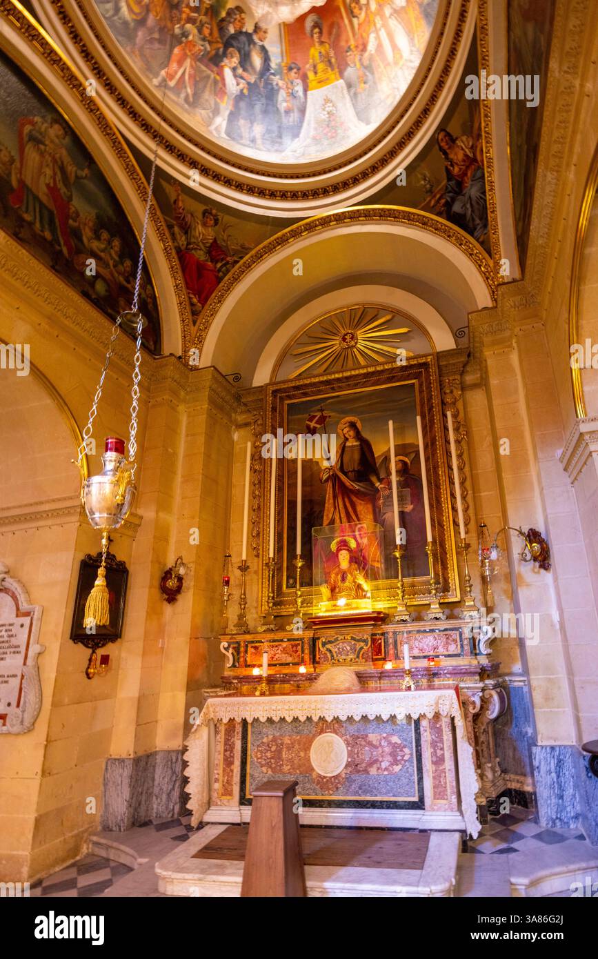 The Interior of The Cathedral of the Assumption of the Blessed Virgin ...