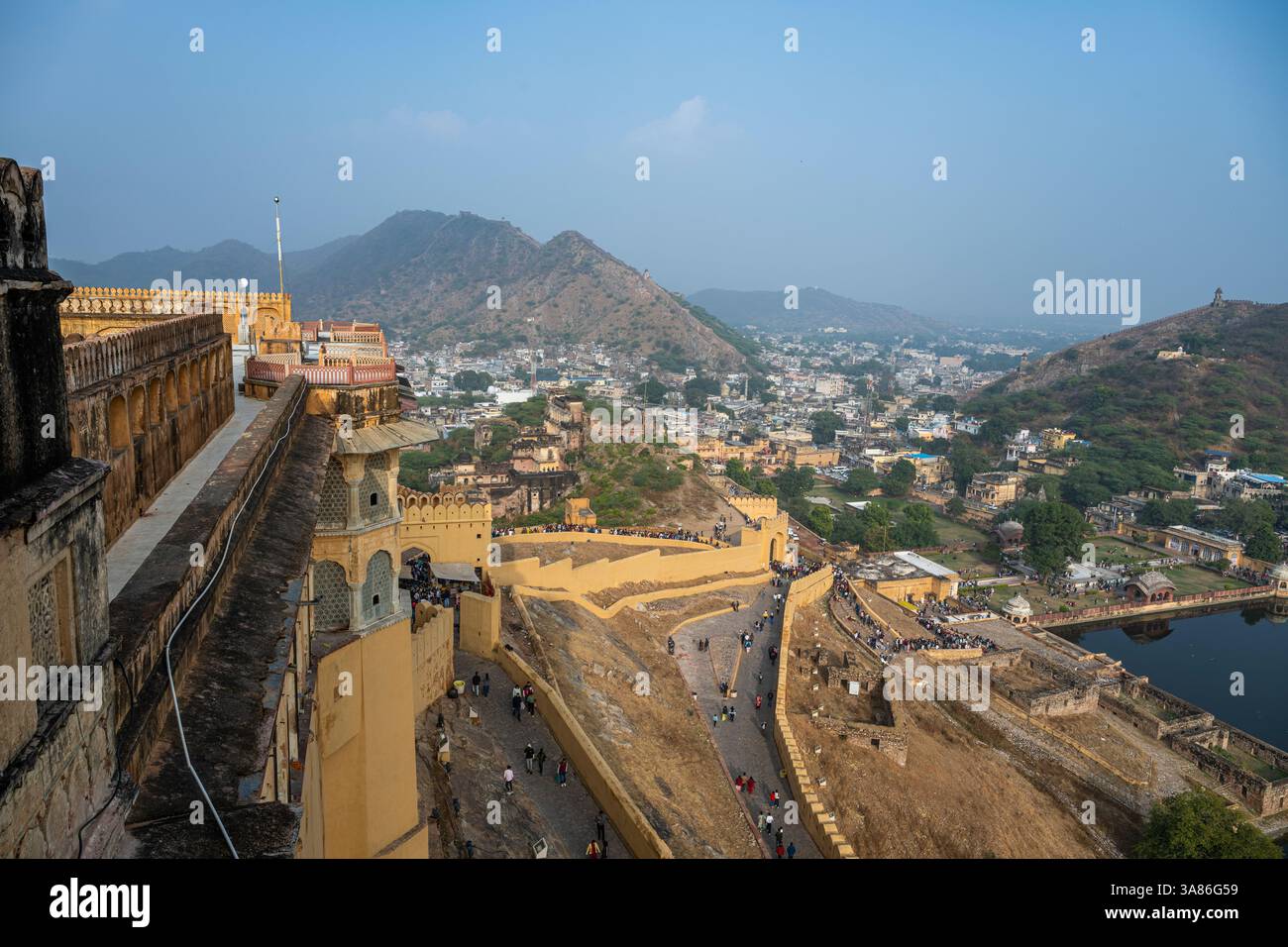 Amber fort panorama view hi-res stock photography and images - Alamy