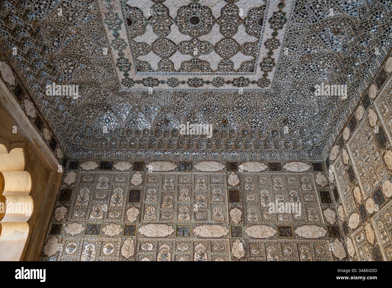 Amer Fort (Amber Fort), Rajasthan, India Stock Photo - Alamy