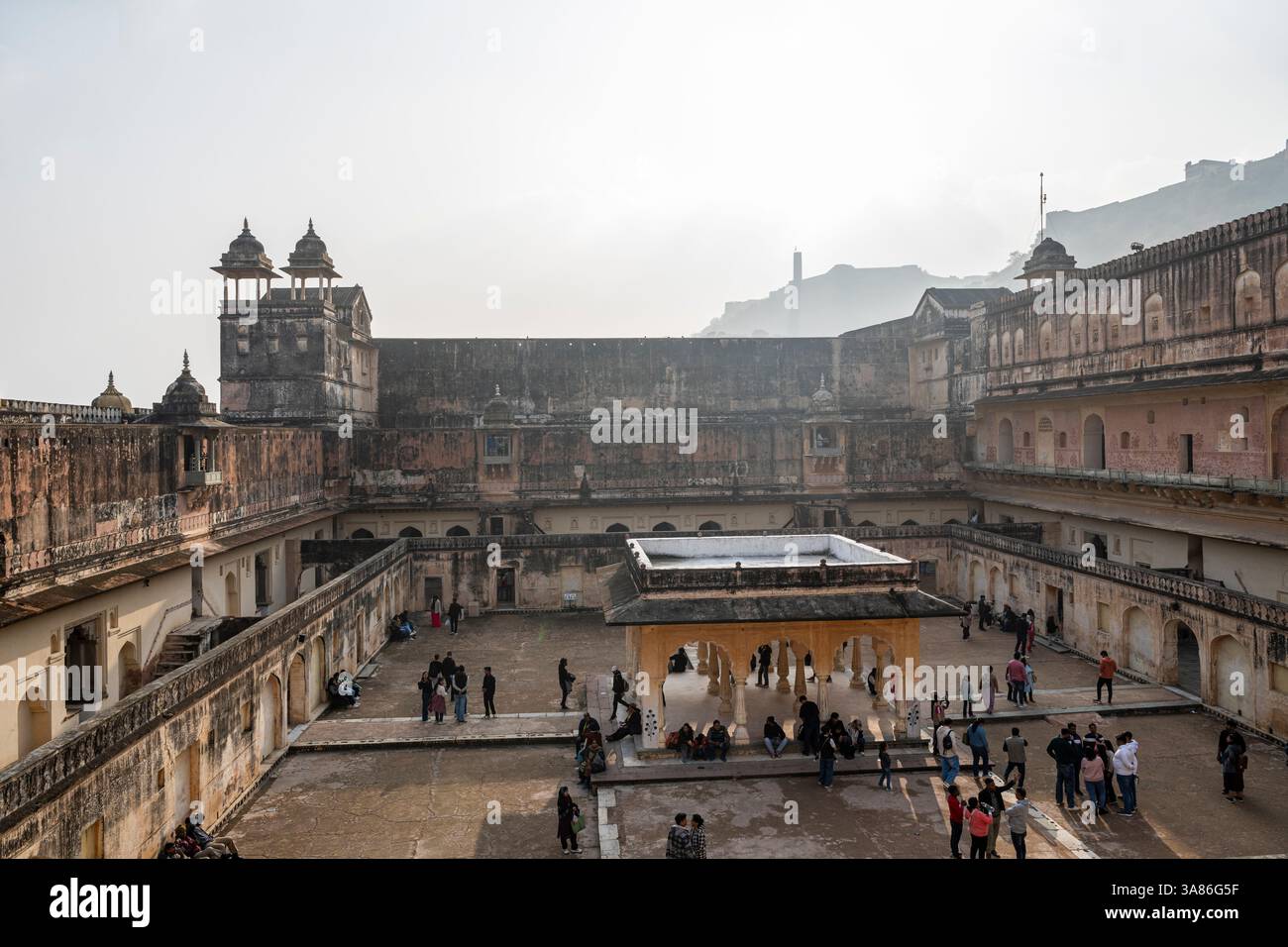 Amer Fort (Amber Fort), Rajasthan, India Stock Photo - Alamy