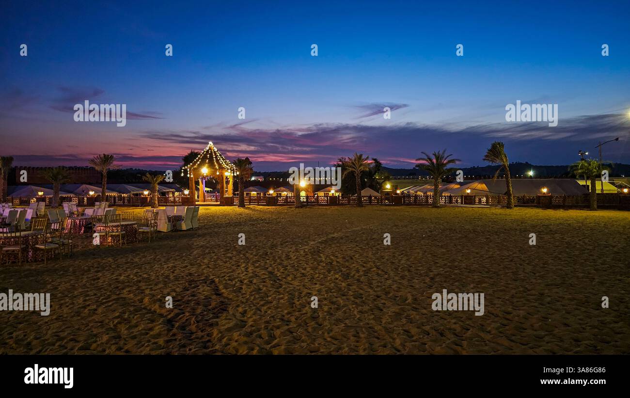 Desert camp, Osian, Rajasthan, India Stock Photo - Alamy