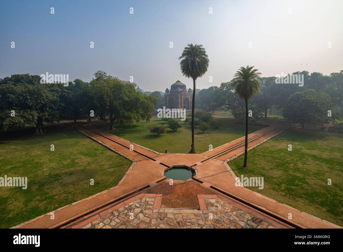 Humayun's Tomb Complex, UNESCO, Delhi, India Stock Photo - Alamy