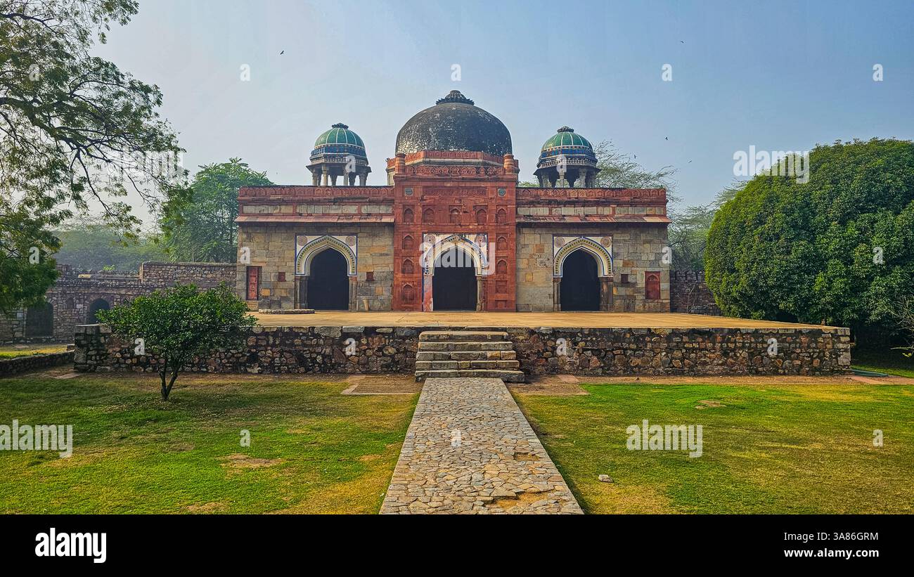Humayun's Tomb Complex, UNESCO, Delhi, India Stock Photo - Alamy