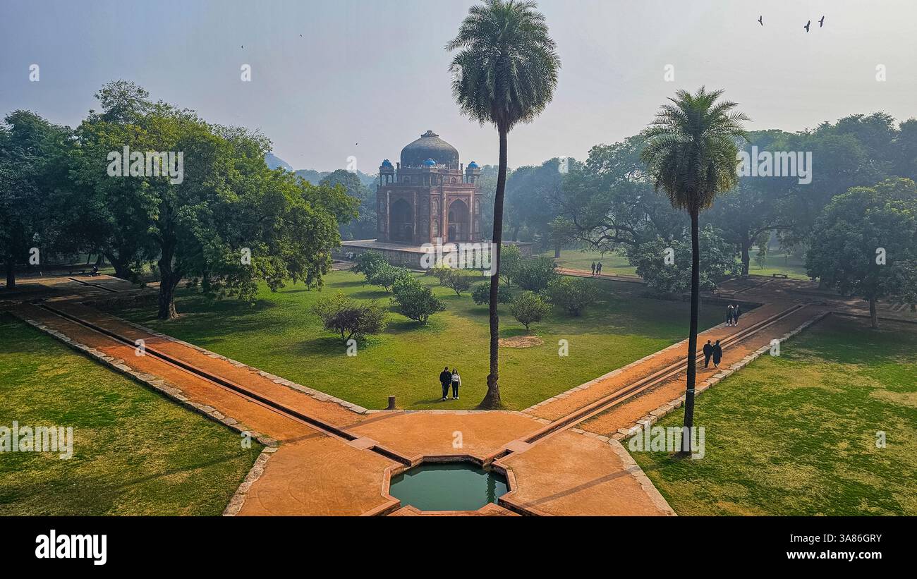 Humayun's Tomb Complex, UNESCO, Delhi, India Stock Photo - Alamy