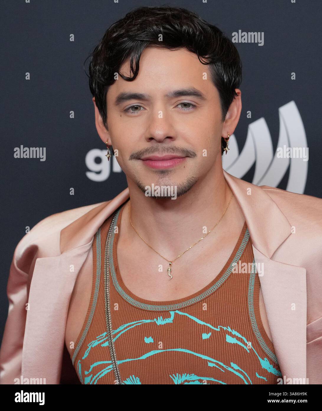 David Archuleta arrives at the 36th Annual GLAAD Media Awards held at ...