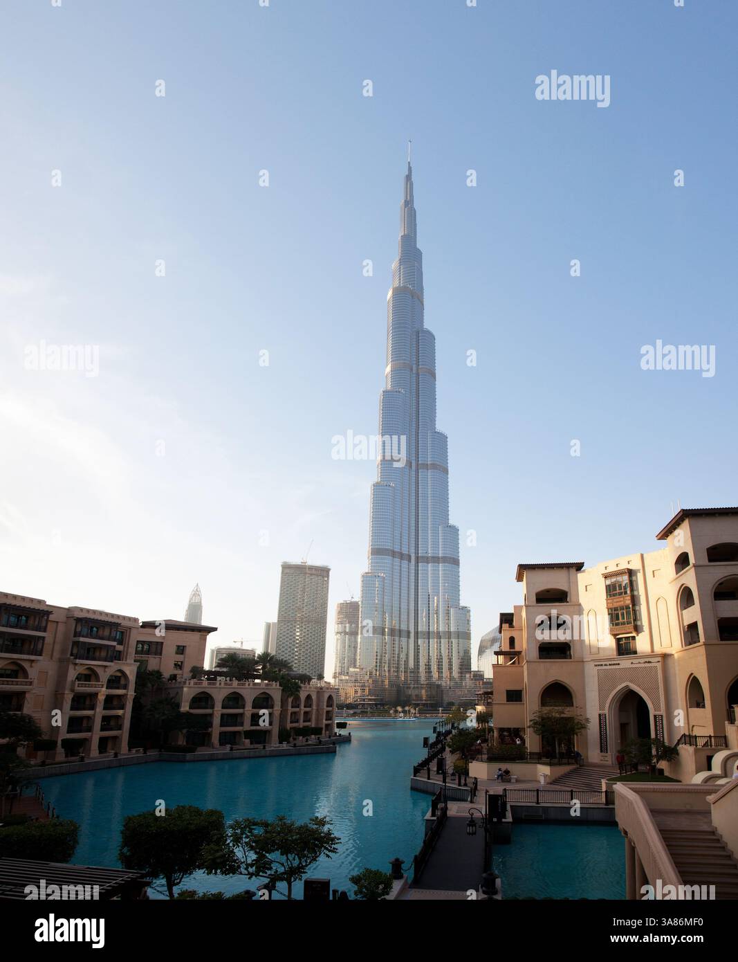 Burj Khalifa, world's tallest tower, Downtown Burj Dubai, Dubai,United ...