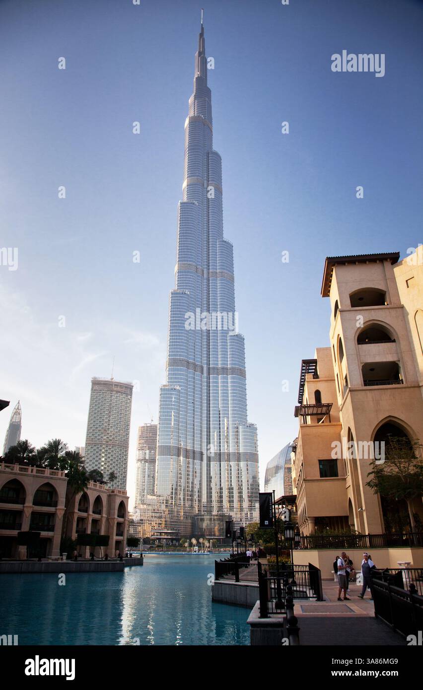 Burj Khalifa, world's tallest tower, Downtown Burj Dubai, Dubai, United ...