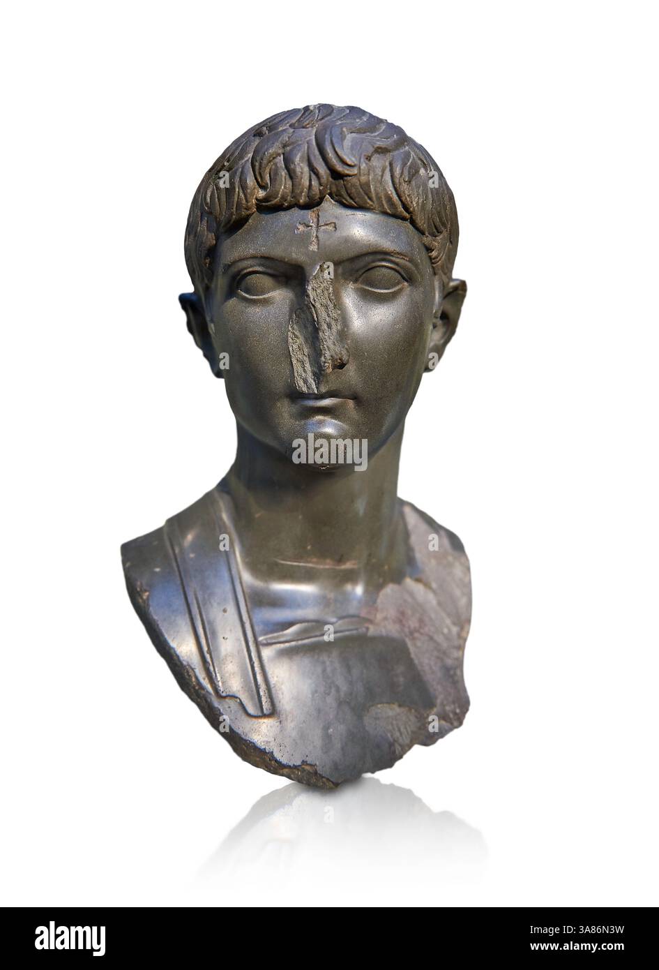 Bust statue sculpture head portrait Cut Out Stock Images & Pictures - Alamy