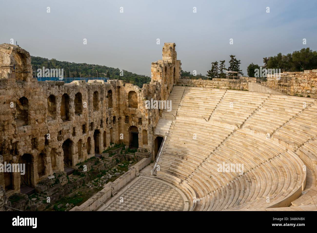 Odeon of Herodes Atticus, ancient open theater, Acropolis, UNESCO ...