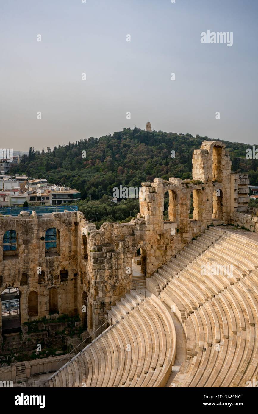 Odeon of Herodes Atticus, ancient open theater, Acropolis, UNESCO ...
