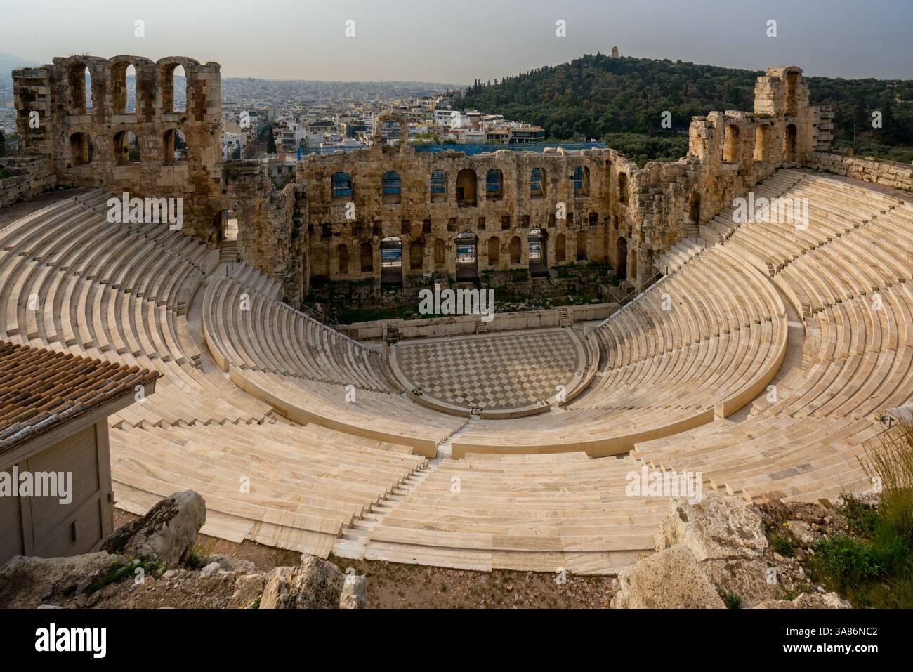 Odeon of Herodes Atticus, ancient open theater, Acropolis, UNESCO ...