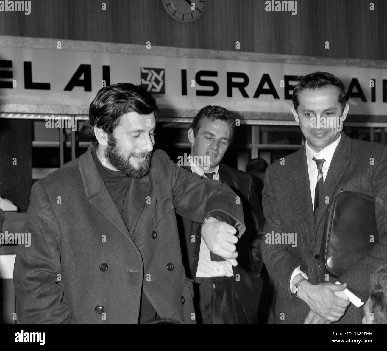 Israeli actor Topol, star of the play, Fiddler on the Roof, is pictured ...