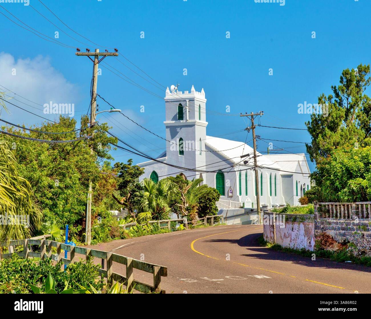 Traditional bermuda building hi-res stock photography and images - Alamy