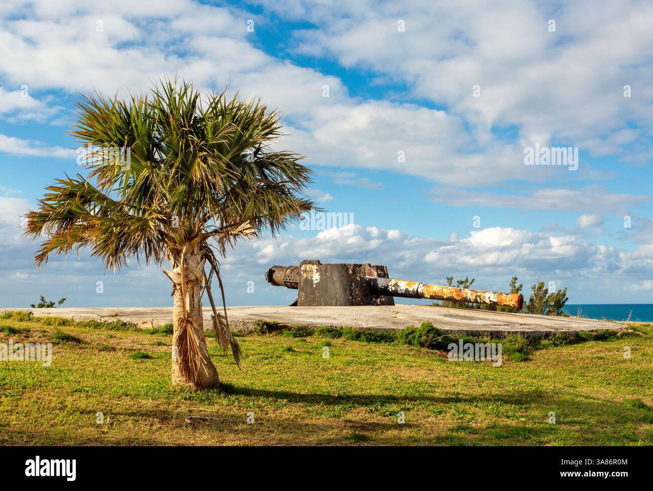 St. David's Battery, UNESCO, four guns installed 1910 by British to ...