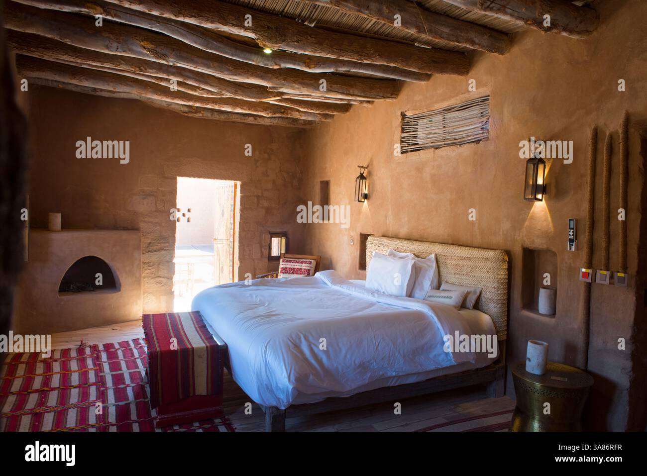 Room of house (dar) of Dar Tantora The House Hotel, a renovated ...