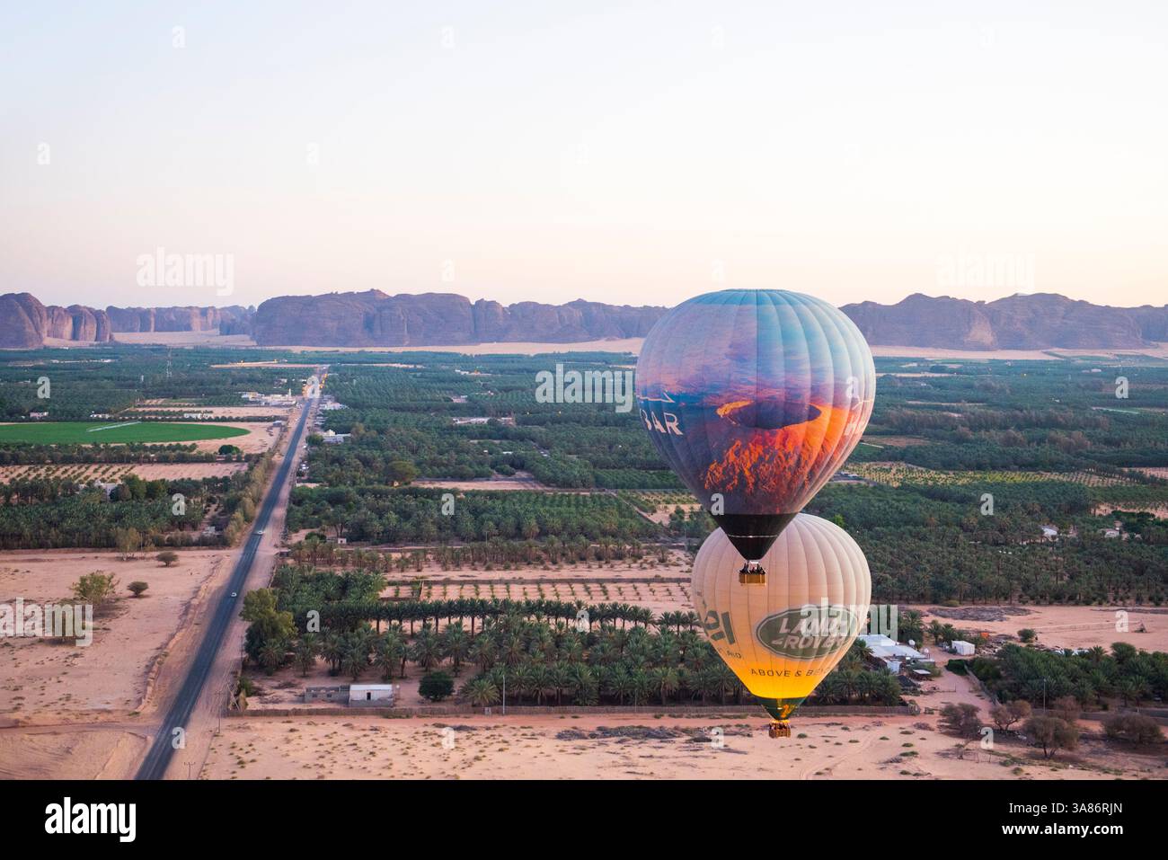 Hot air balloon flight over Hegra site and around with Hero Balloon ...