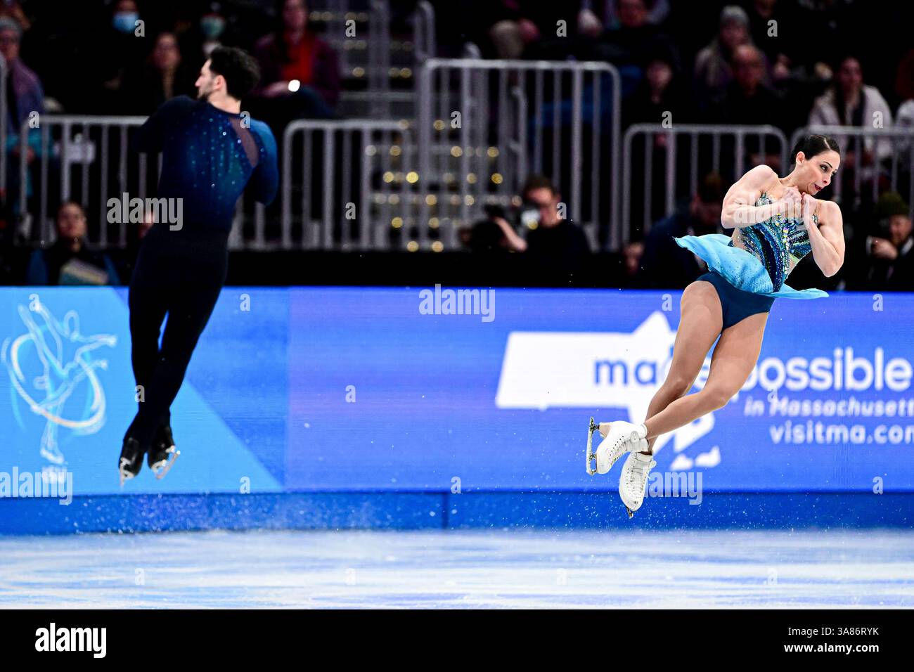 Deanna STELLATO-DUDEK & Maxime DESCHAMPS (CAN), during Pairs Free ...
