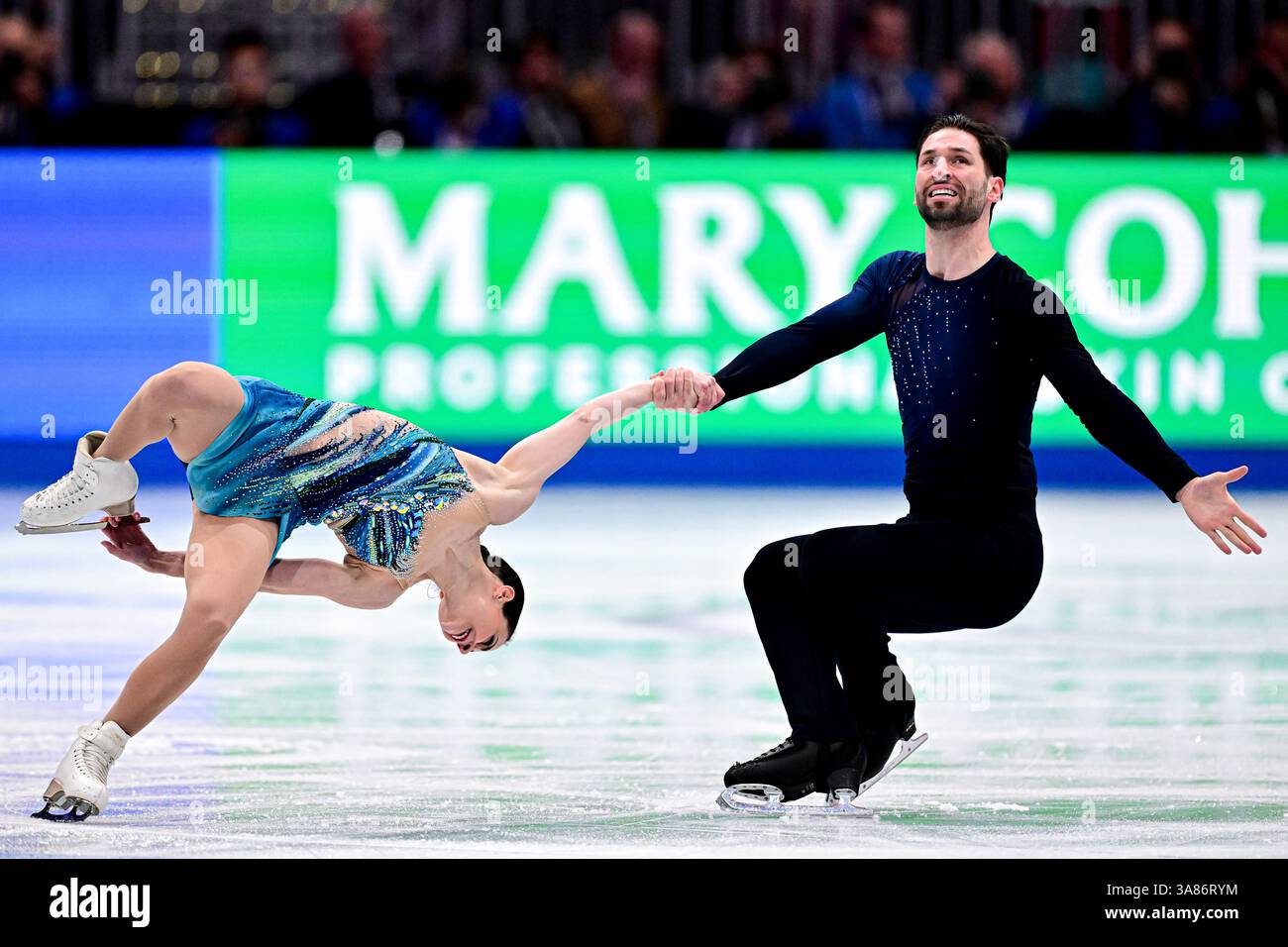 Deanna STELLATO-DUDEK & Maxime DESCHAMPS (CAN), during Pairs Free ...