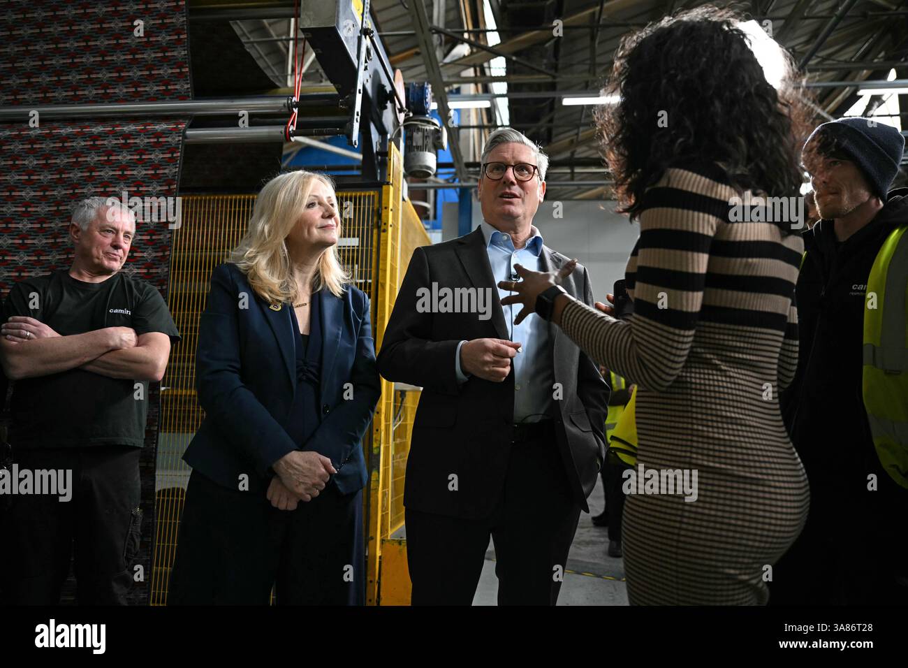 Prime Minister Sir Keir Starmer and Mayor of West Yorkshire, Tracy ...