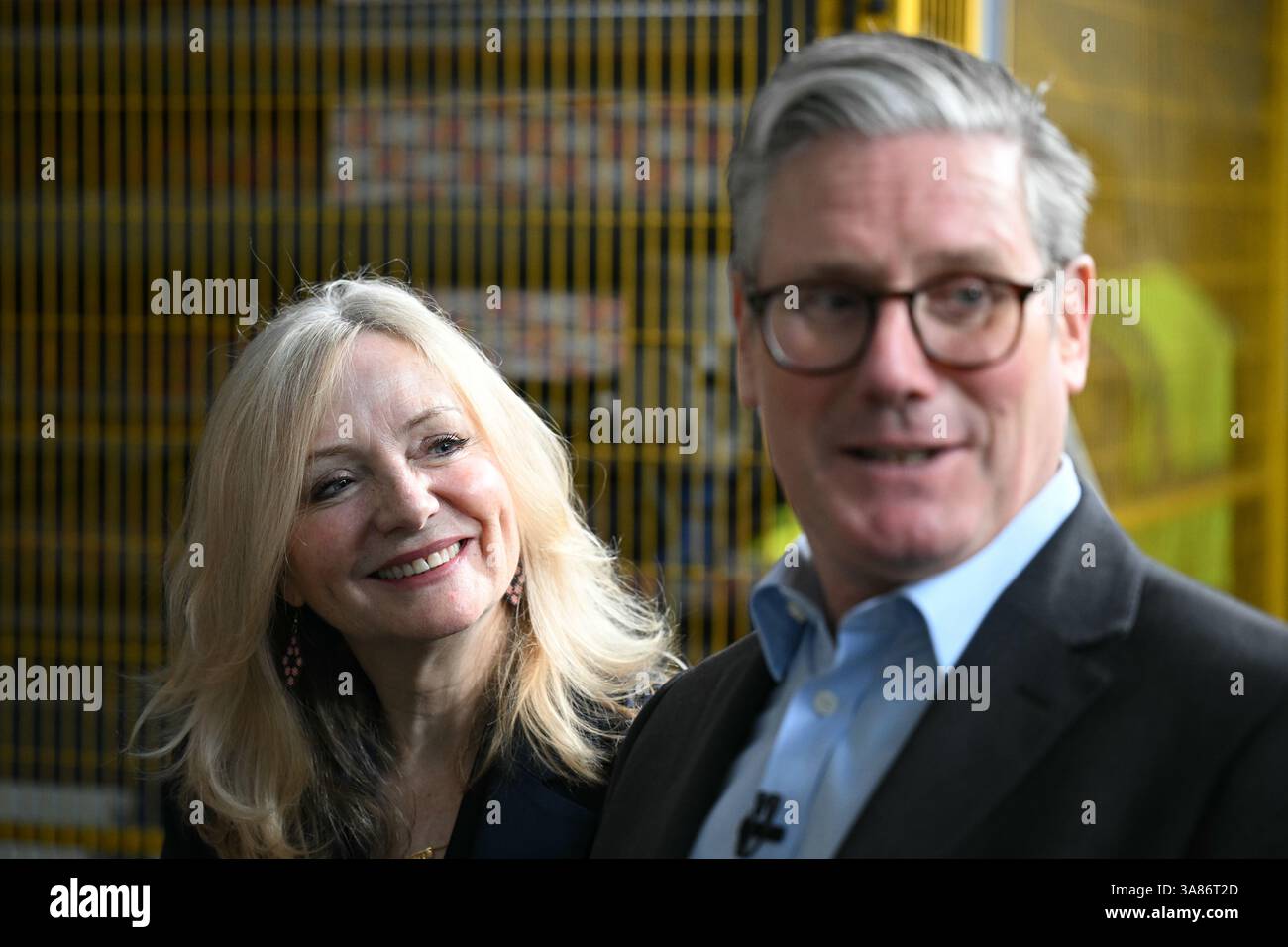 Prime Minister Sir Keir Starmer and Mayor of West Yorkshire, Tracy ...