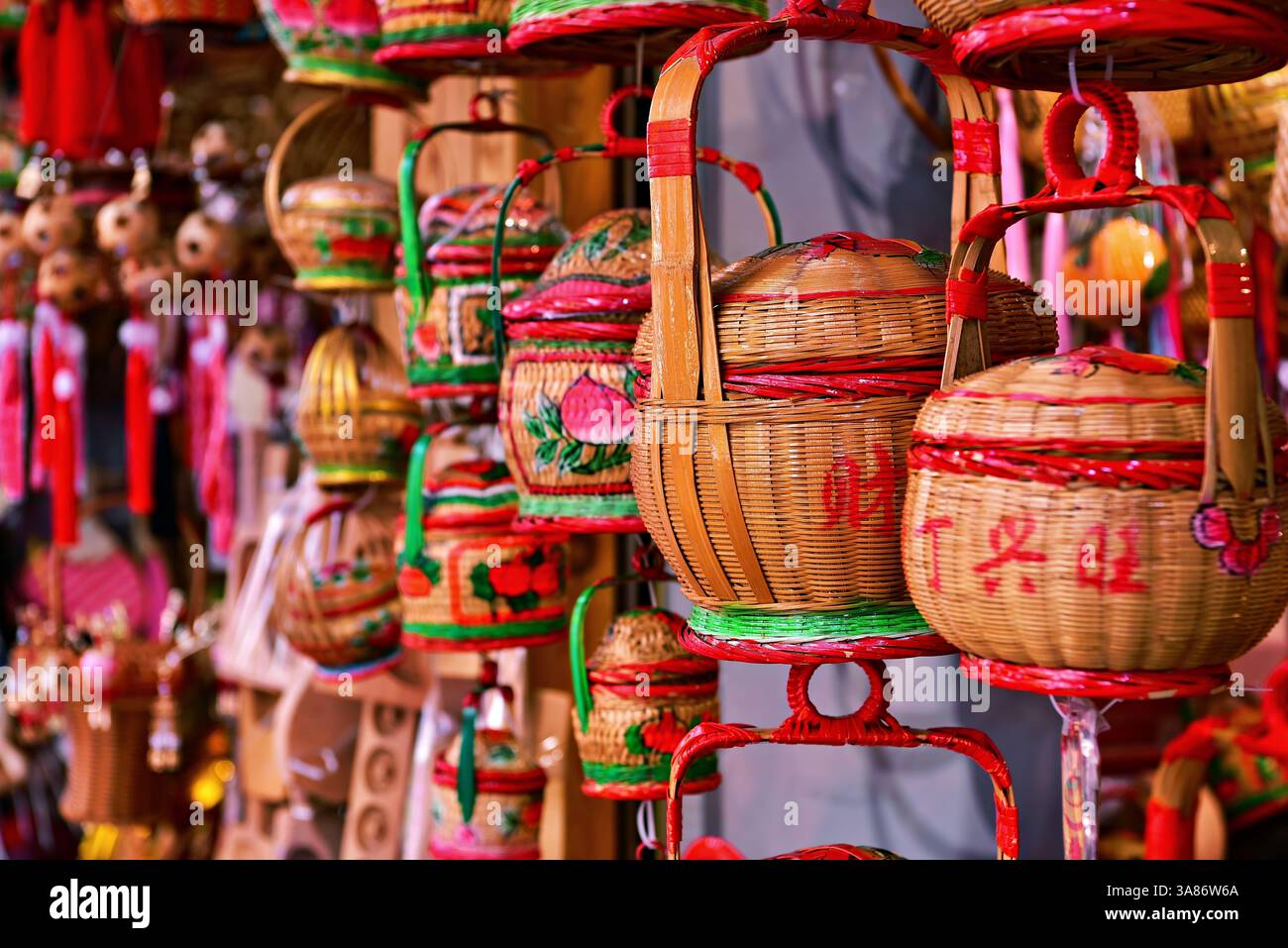 Bamboowork hi-res stock photography and images - Alamy