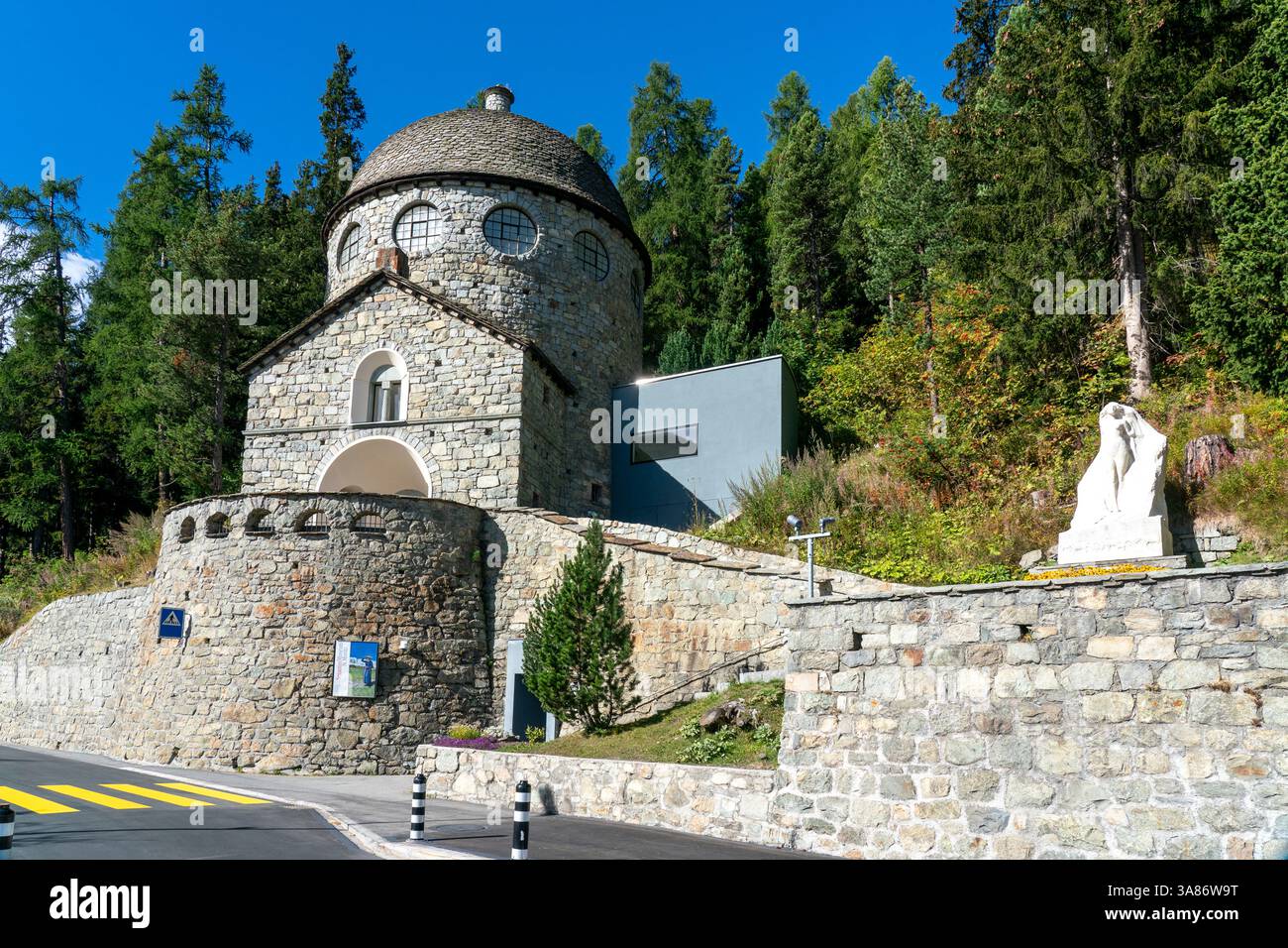 Segantini Museum, St. Moritz, Canton of Grisons, Switzerland Stock ...
