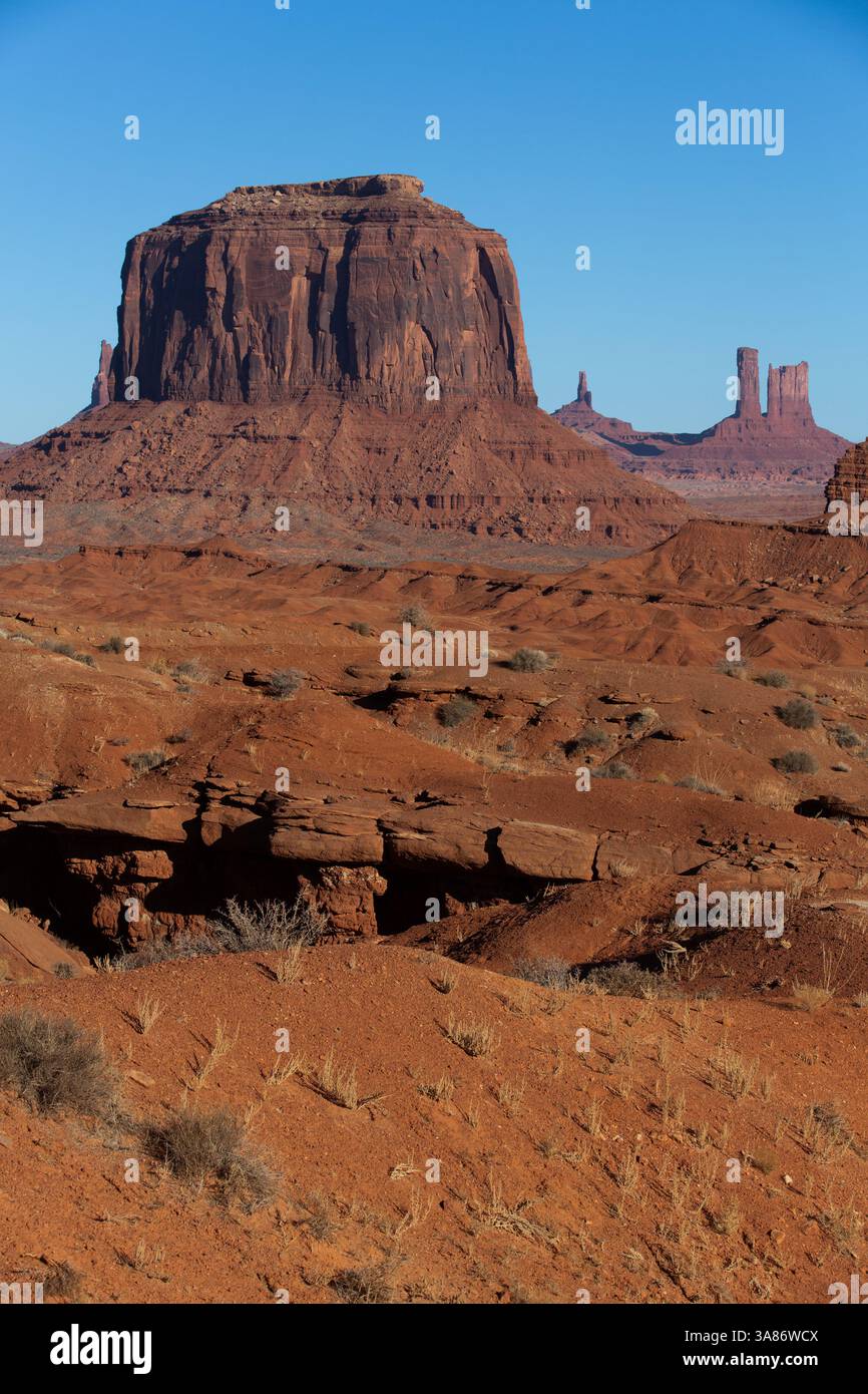Merrick Butte, Monument Valley Navajo Tribal Park, Utah, United States ...
