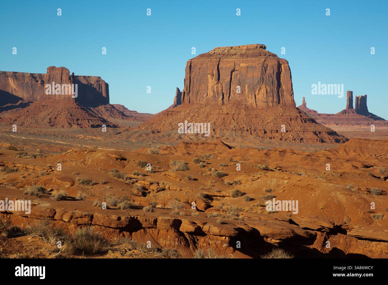 Merrick Butte, Monument Valley Navajo Tribal Park, Utah, United States ...