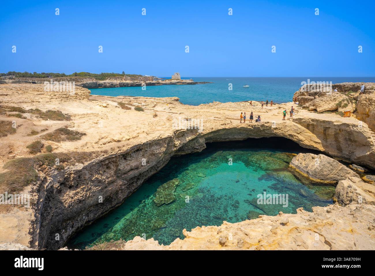 Cave of Poetry (Grotta della Poesia), Roca Vecchia, Lecce, Salento ...