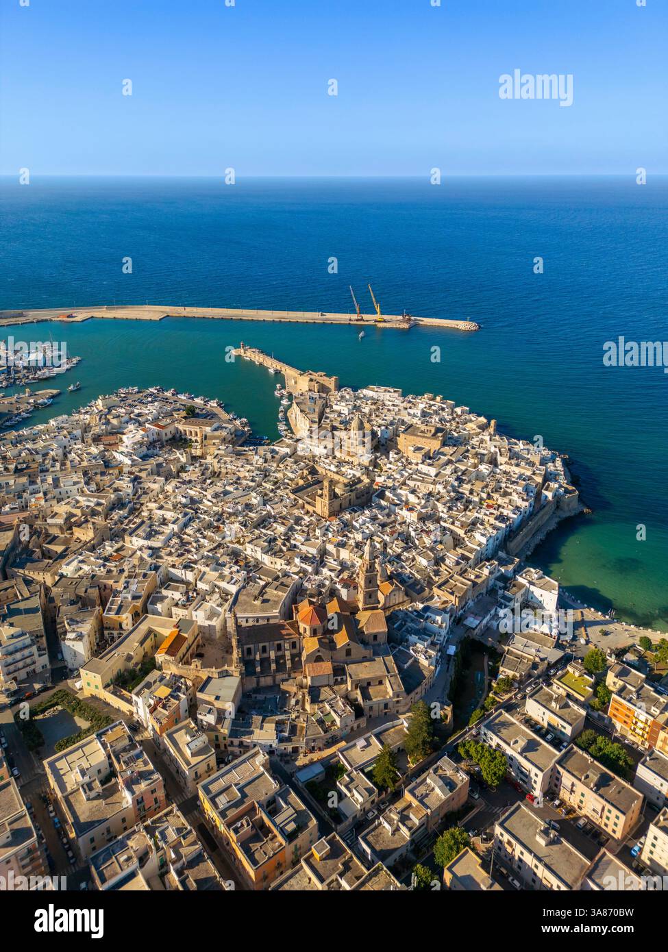 Monopoli town waterfront hi-res stock photography and images - Alamy