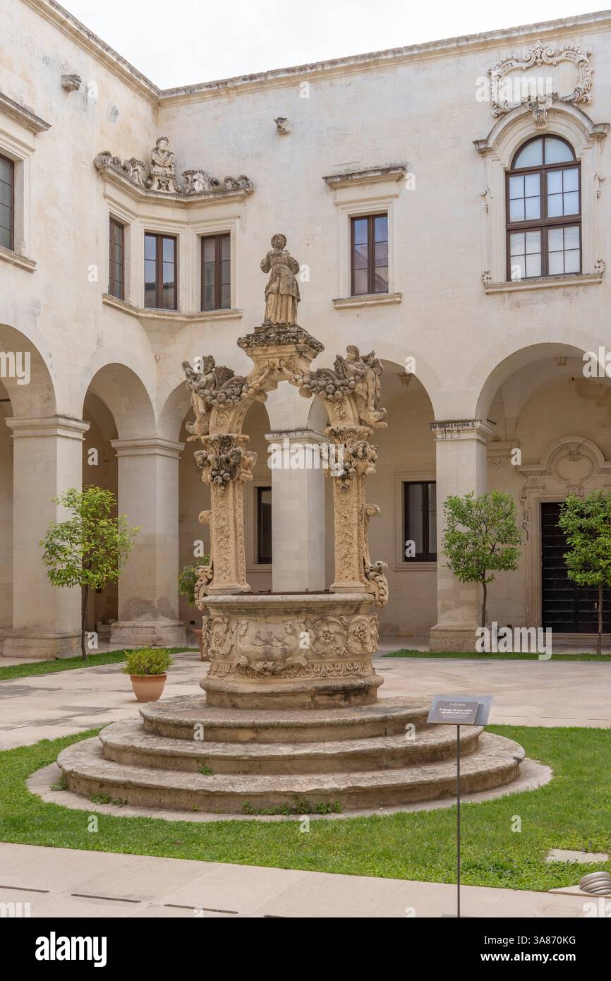 Museum of Sacred Art, Lecce, Salento, Apulia, Italy Stock Photo - Alamy