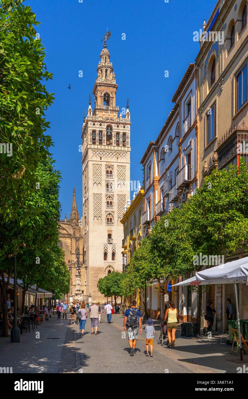 Seville Cathedral (Cathedral of Santa Maria de la Sede), former ancient ...