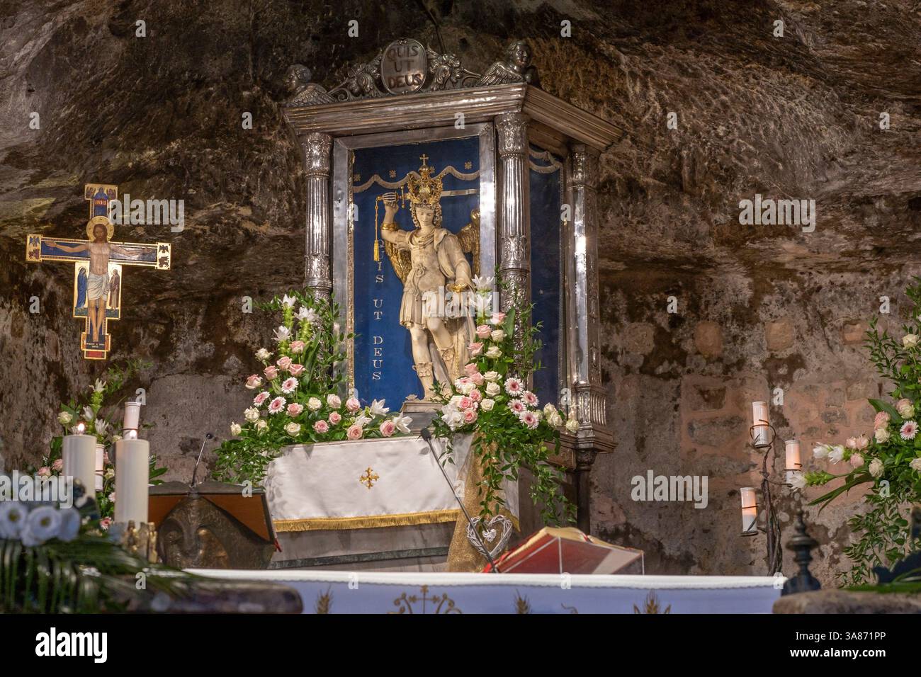 Statue of St. Michael the Archangel, Sanctuary of St. Michael the ...