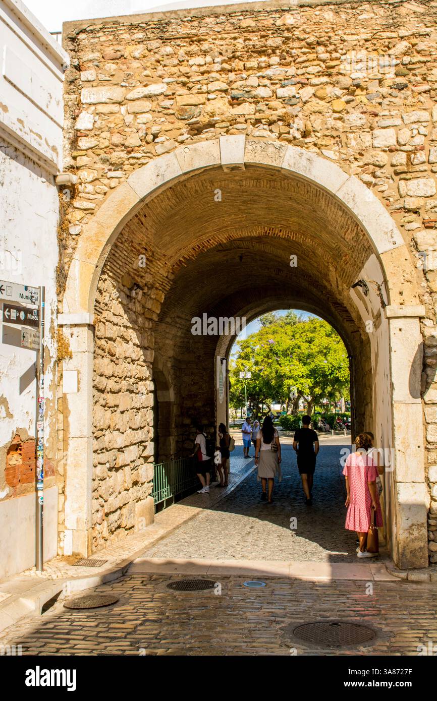 Arco da Vila (Town Gate) classical gateway fronts the city's old ...