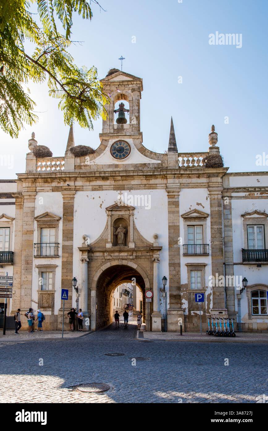 Arco da Vila (Town Gate) classical gateway fronting the city's old ...