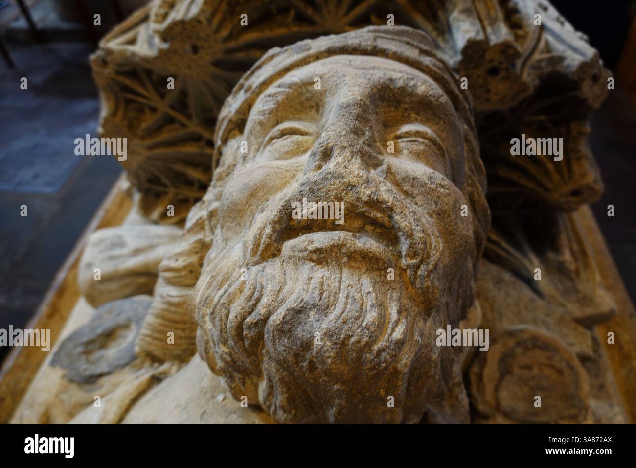 Tomb of Athelstan, first king of all England, Malmesbury Abbey ...