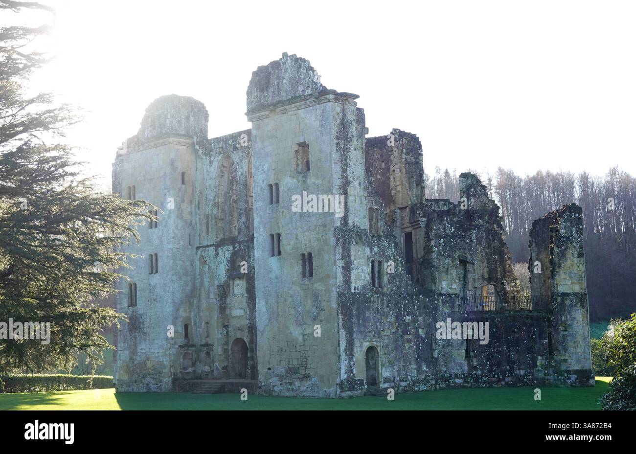 Wardour Castle, a 14th Century castle at Wardour, near Tisbury ...