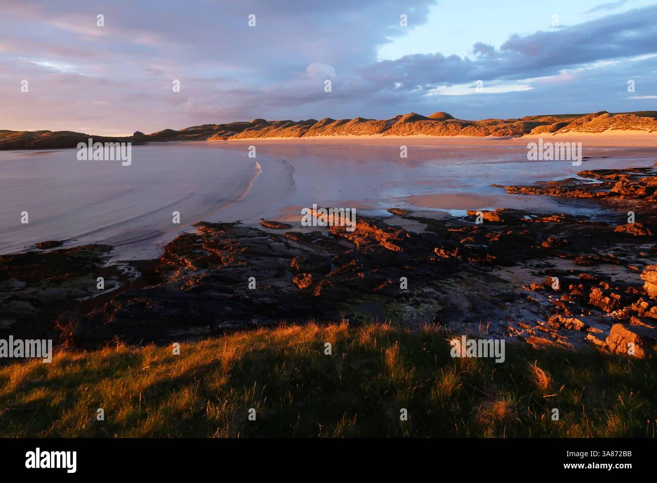 Landscape near Balnakeil Bay, Sutherland, Highlands, Scotland, United ...