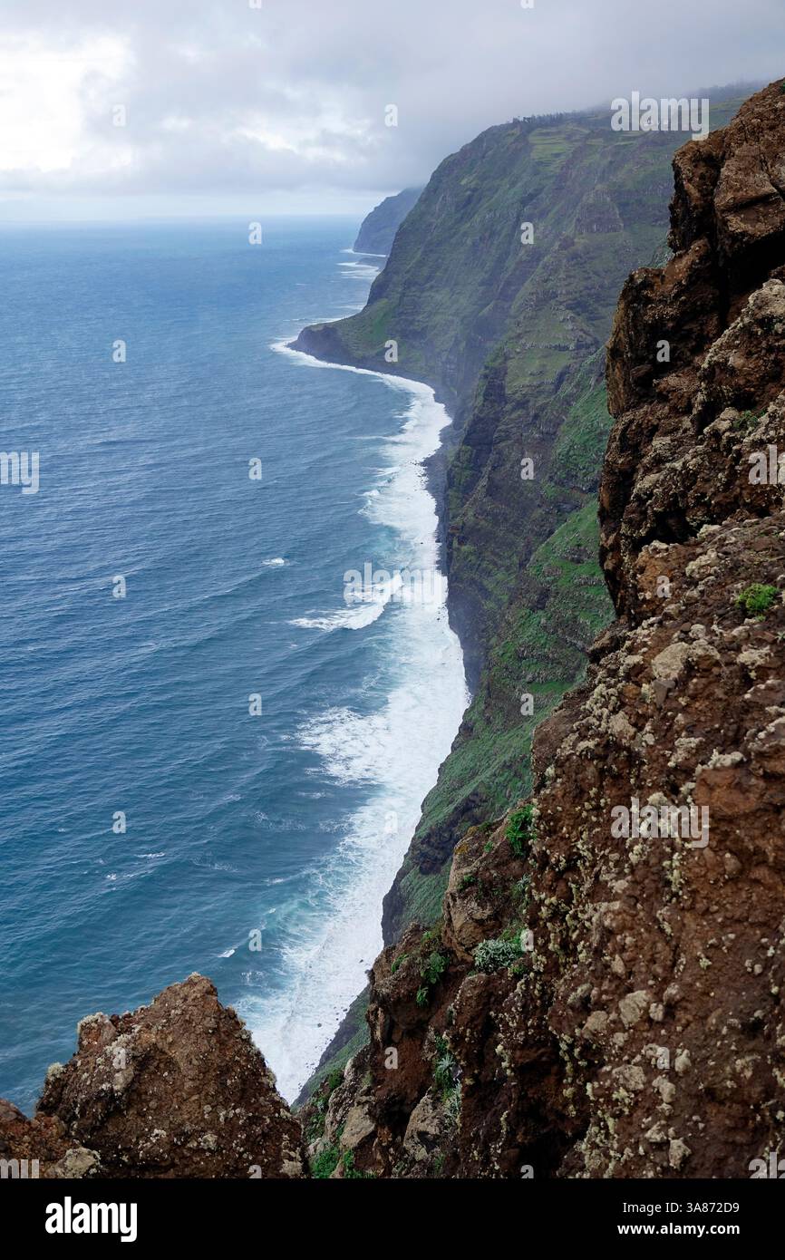 The spectacular scenery on the island of Madeira, Atlantic Ocean ...