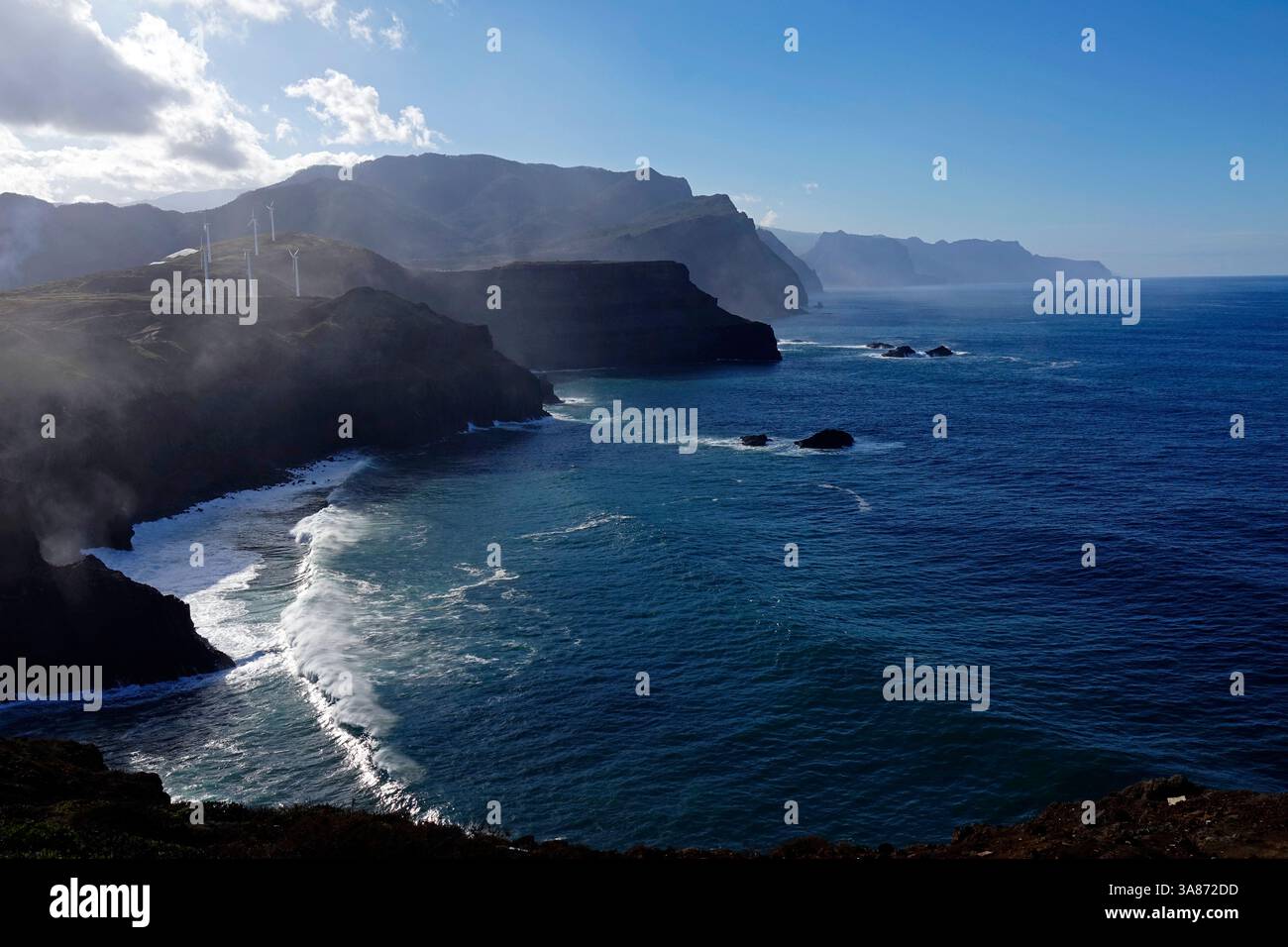 The spectacular scenery on the island of Madeira, Atlantic Ocean ...