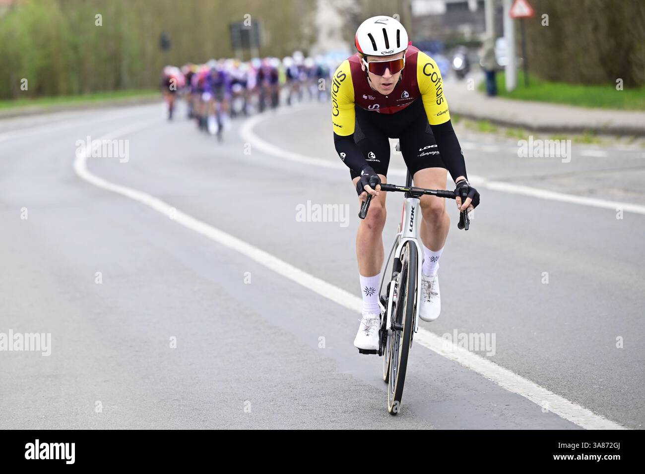 British Oliver Knight of Cofidis pictured in action during the 'E3 Saxo ...