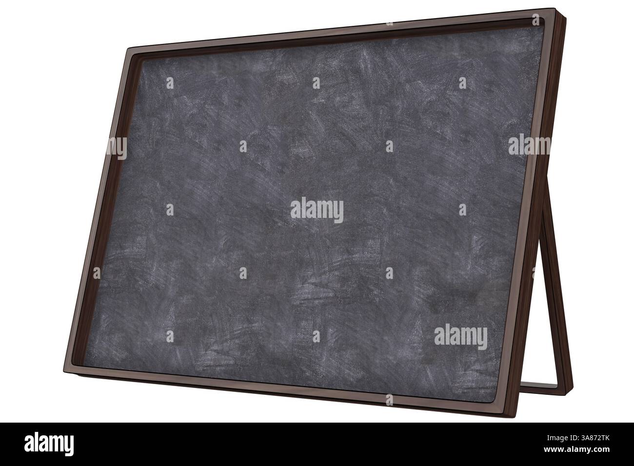 A school board stands alone against a white background, designed for ...