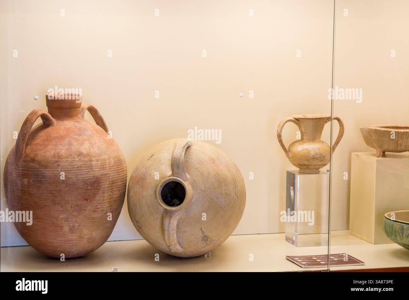 Artifacts in Castelo de Silves Museum, Silves, Algrave, Portugal Stock ...