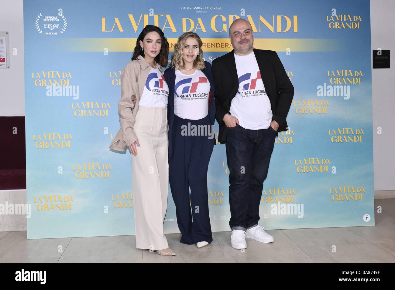 Rome, Italy. 28th Mar, 2025. Rome: Cinema Barberini. Photocall film "La ...