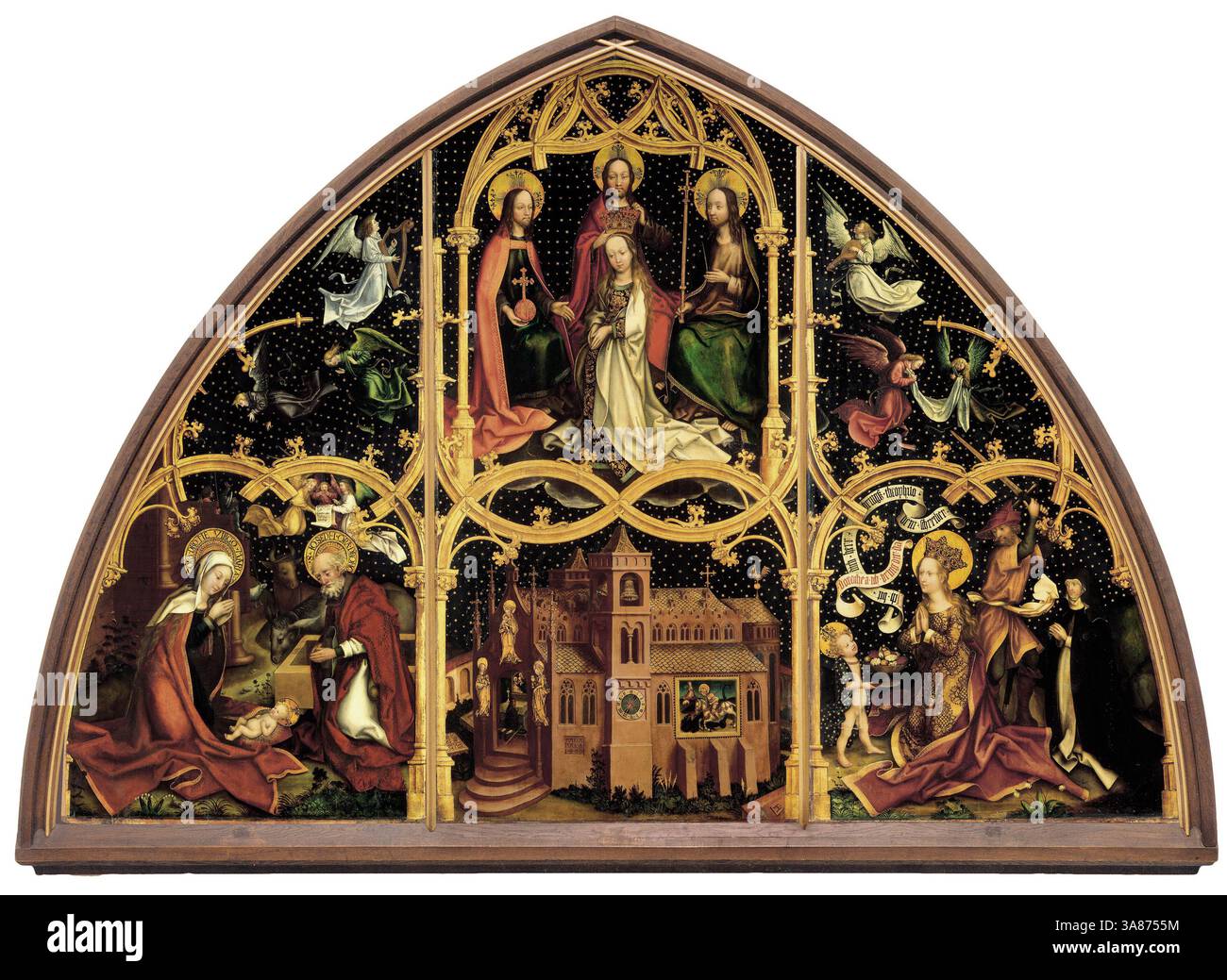 Altarpiece detailing Cut Out Stock Images & Pictures - Alamy